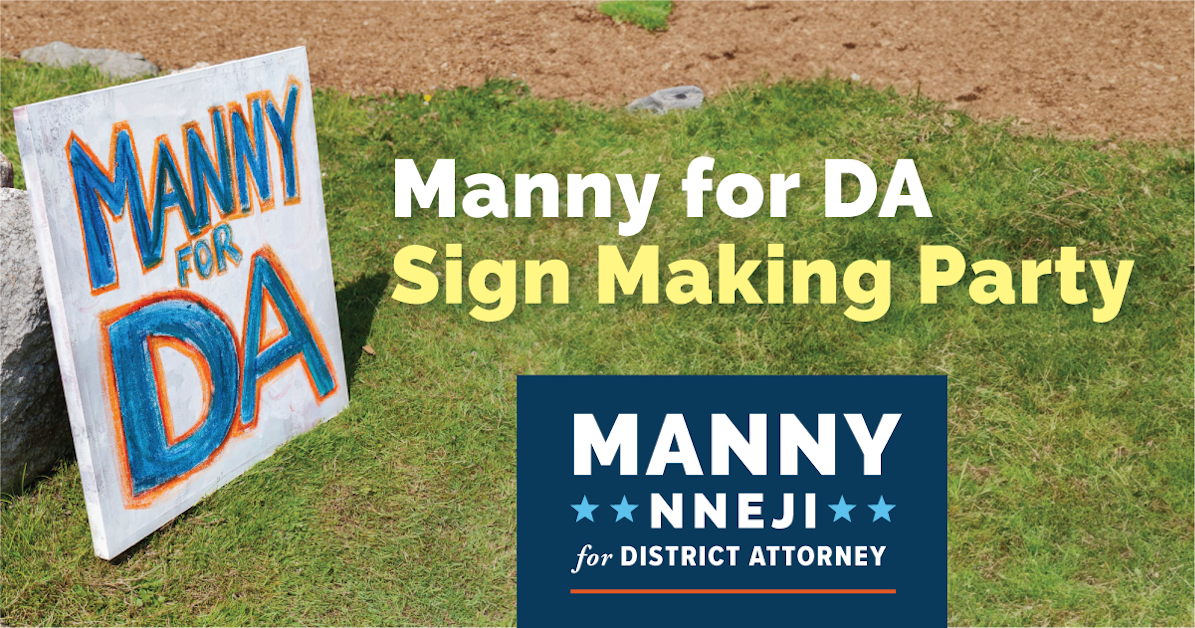 Sign Making Party · Mobilize