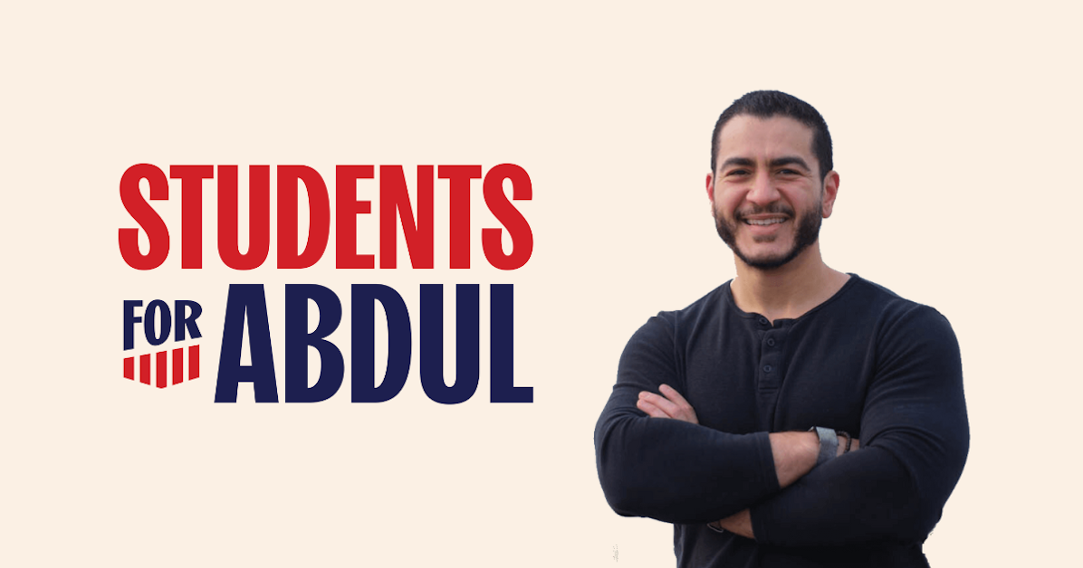 Meet & Greet with Abdul El-Sayed at Eastern Michigan University! · Mobilize