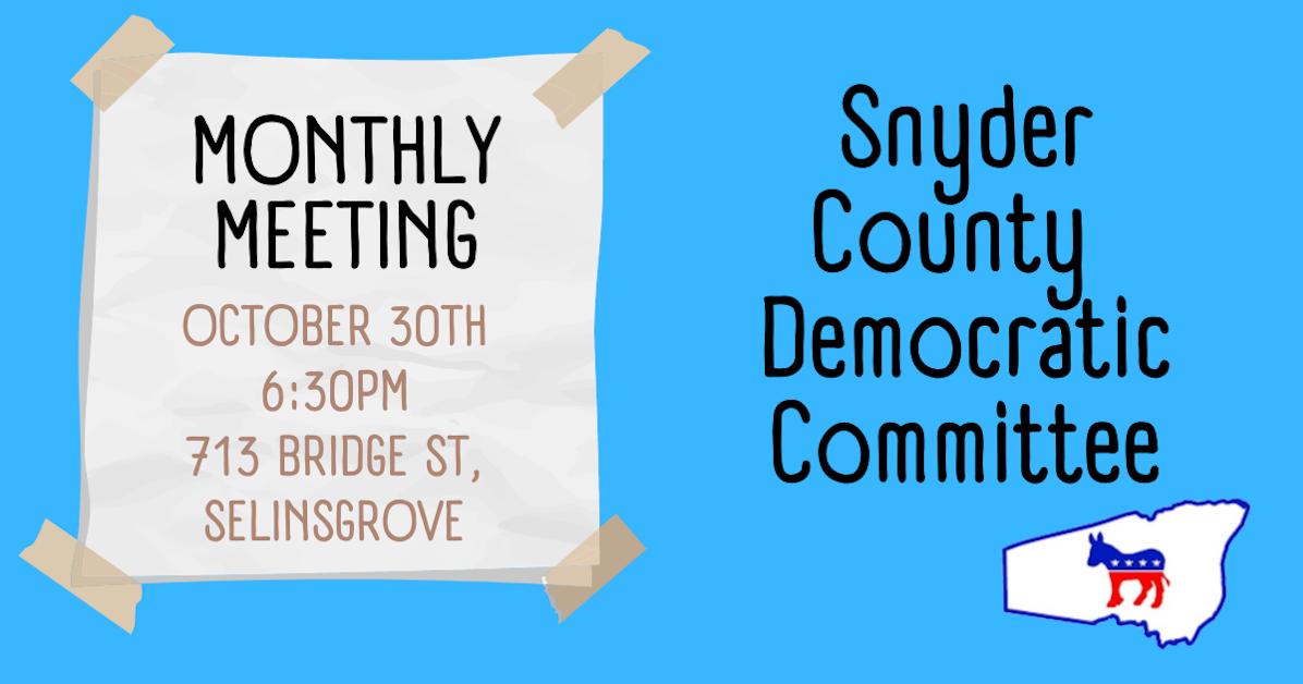 Monthly Meeting · PA Democratic Party