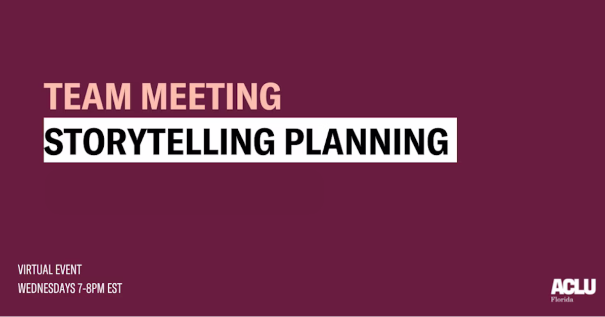 Storytelling Planning Team Meeting · Mobilize