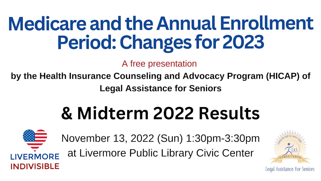 Livermore Indivisible on Medicare and Election Results · Mobilize