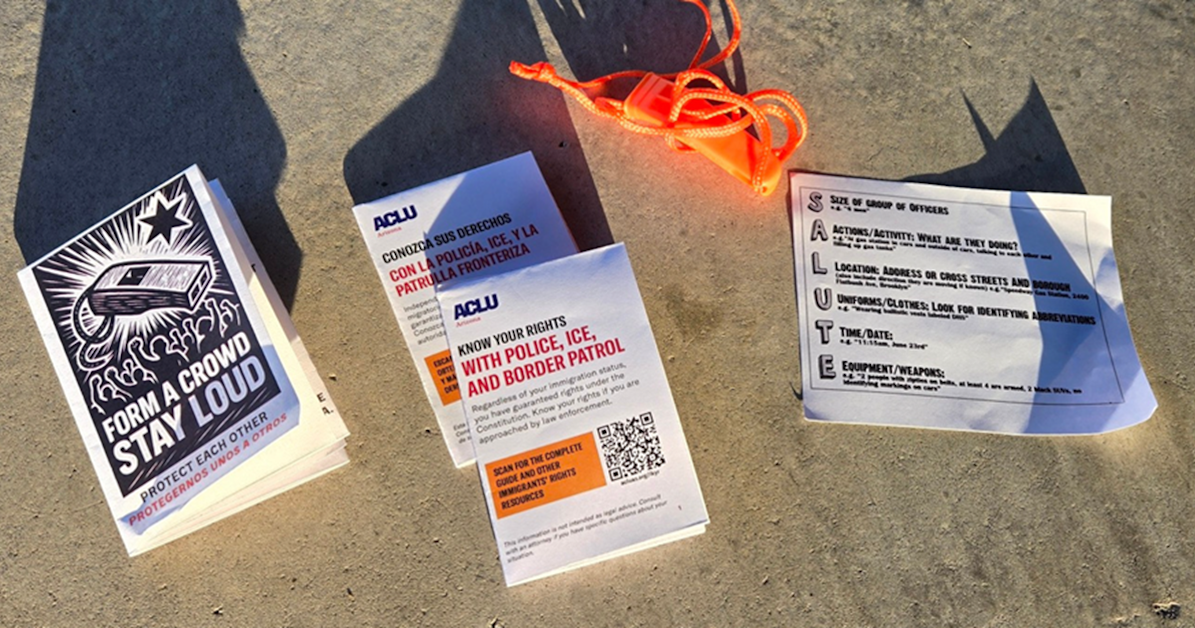 Help assemble whistle packets for community defense (Jan. 23) · Biggest ...