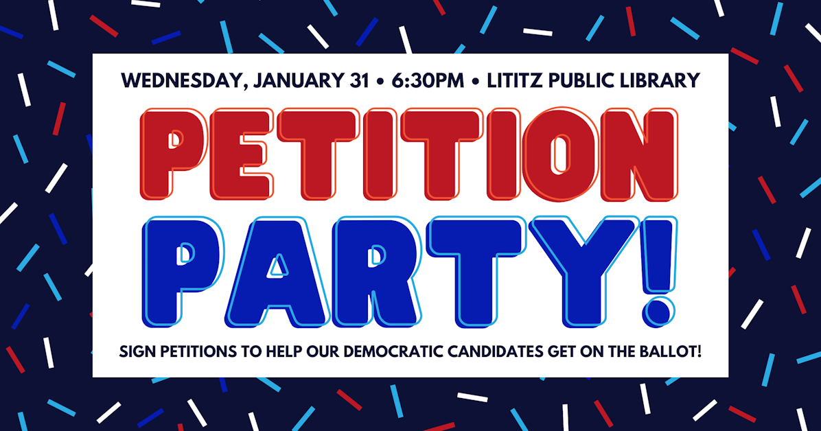 Petition-Signing Party & Candidate Meet-and-Greet · Mobilize