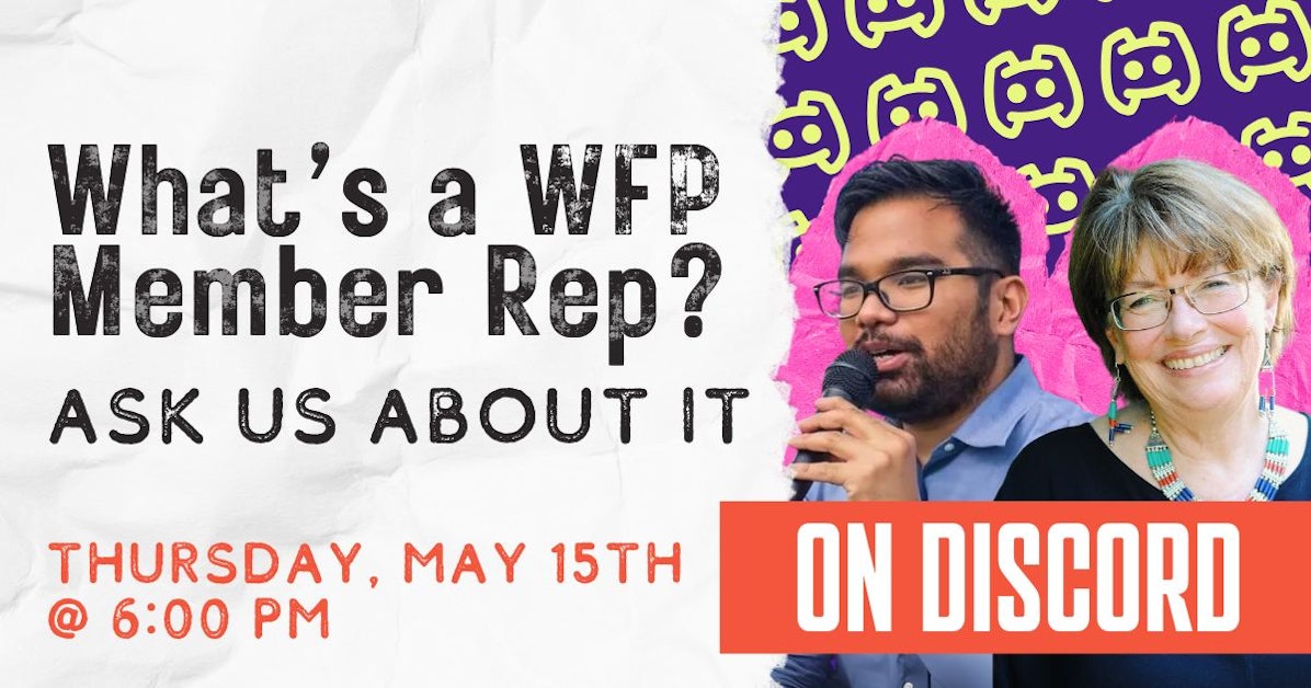WFP Member Rep "Ask Me Anything" · VanCedric Williams for OUSD School Board