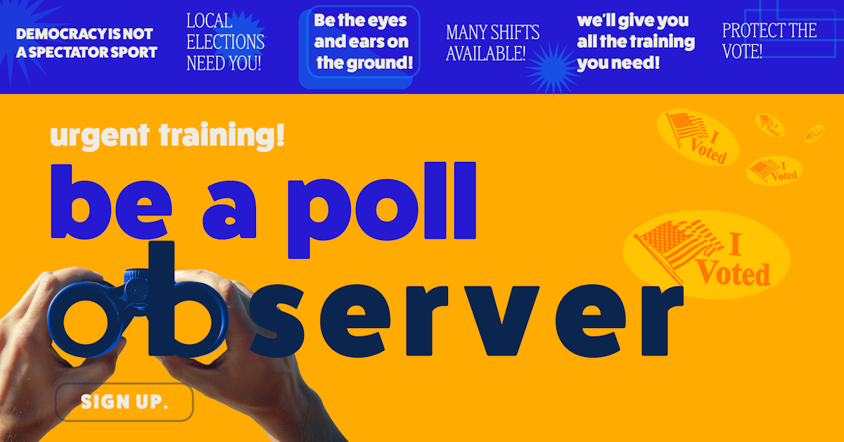 How to volunteer as an inside poll observer · North Carolina Democrats