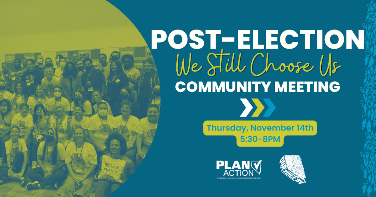 Post Election: We Still Choose Us! · Mobilize