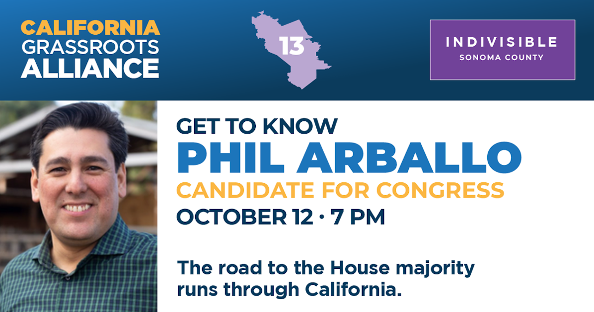 Get to know Phil Arballo, candidate for Congress in CA-13 · California ...