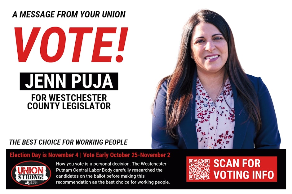 Labor to Labor Walk for Jenn Puja · New York State AFL-CIO