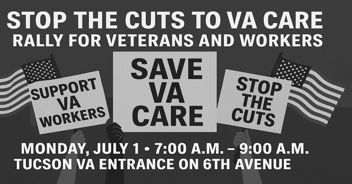 Stop the Cuts to VA Care – Rally for Veterans and Workers! · Human ...