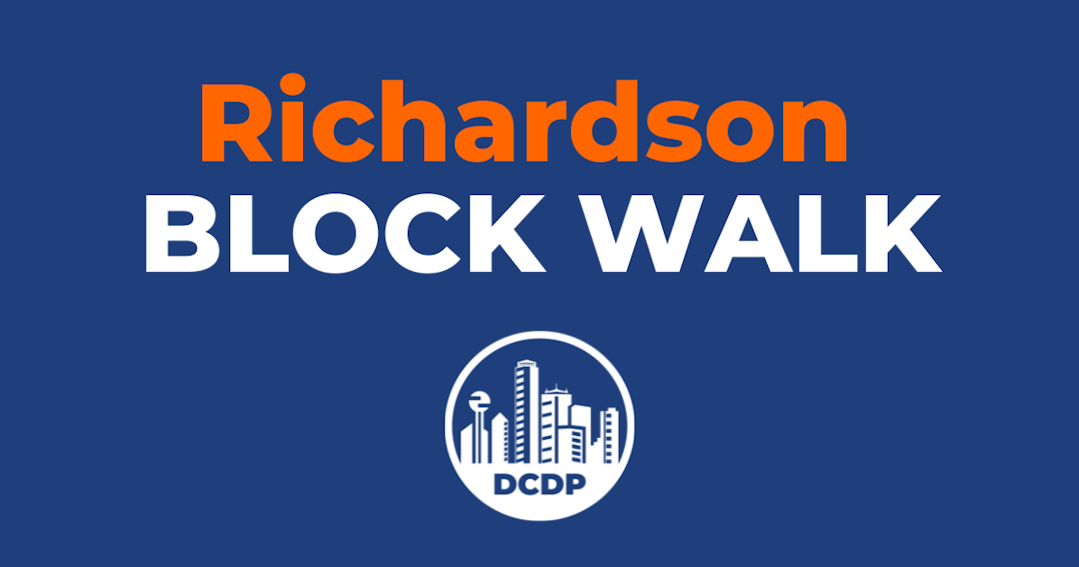 Richardson GOTV Block Walk · Mobilize