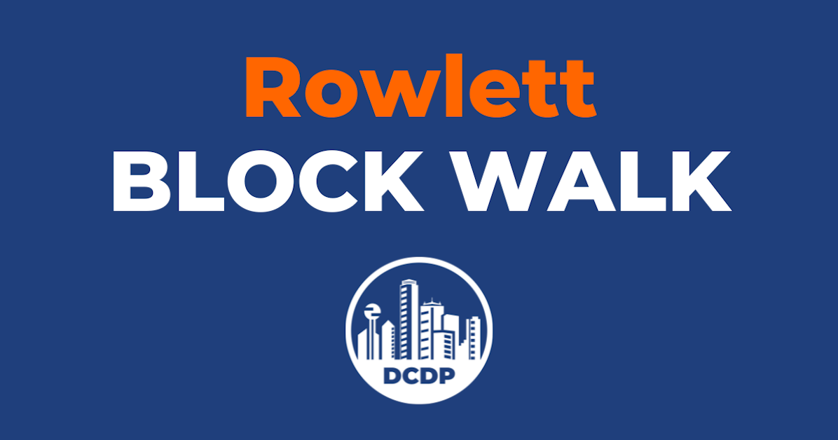 Rowlett GOTV Block Walk · Mobilize