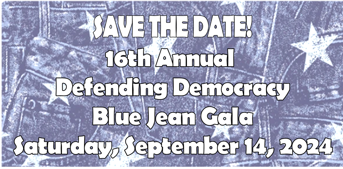 16th Annual Defending Democracy Blue Jean Gala · Randolph County ...