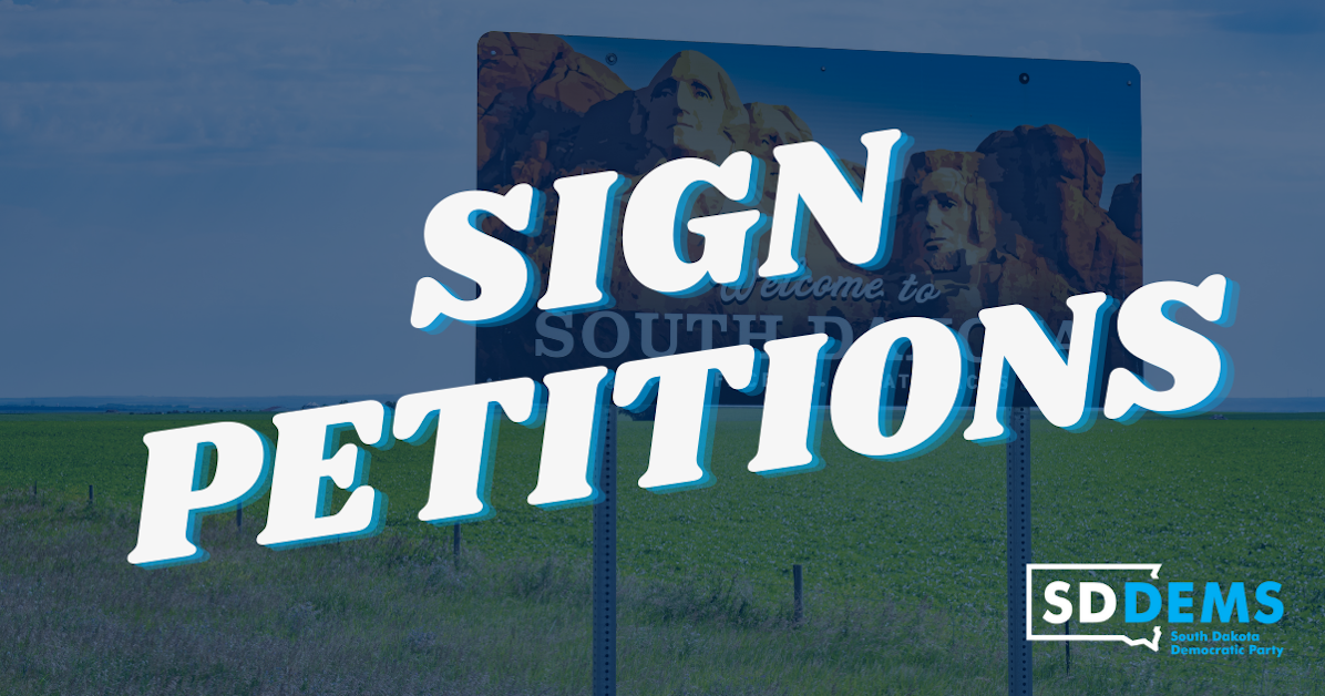 I Want to Sign Petitions for Jamie Smith, Brian Bengs, and Democratic ...