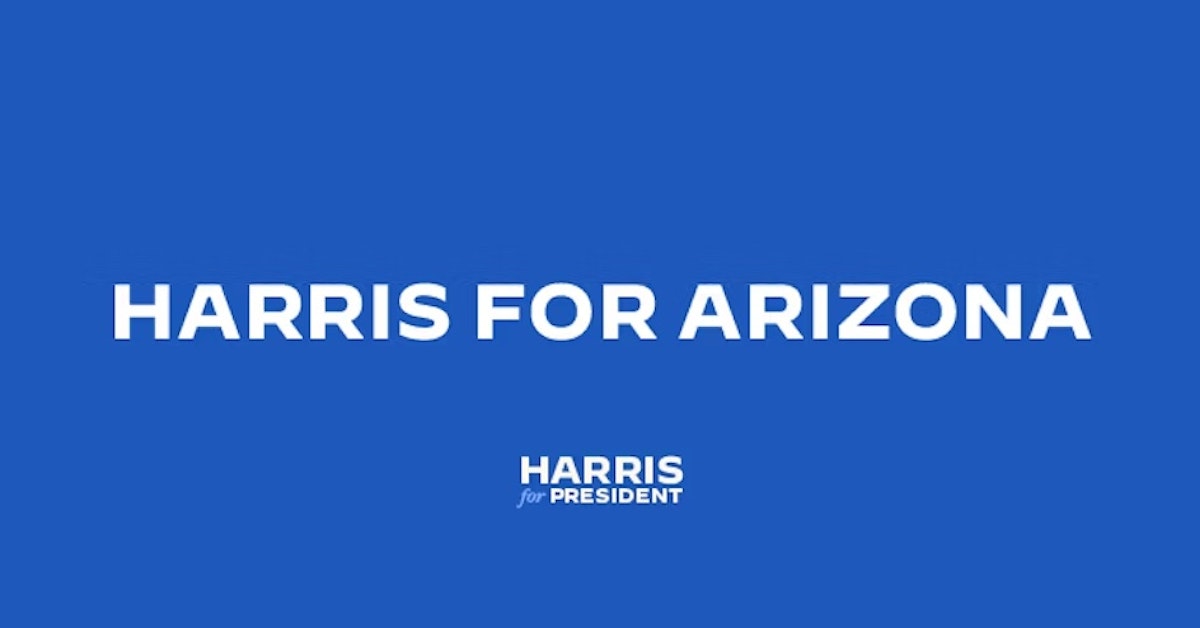 Pick Up a Harris-Walz Yard Sign in Scottsdale/Phoenix! · The Yes She ...