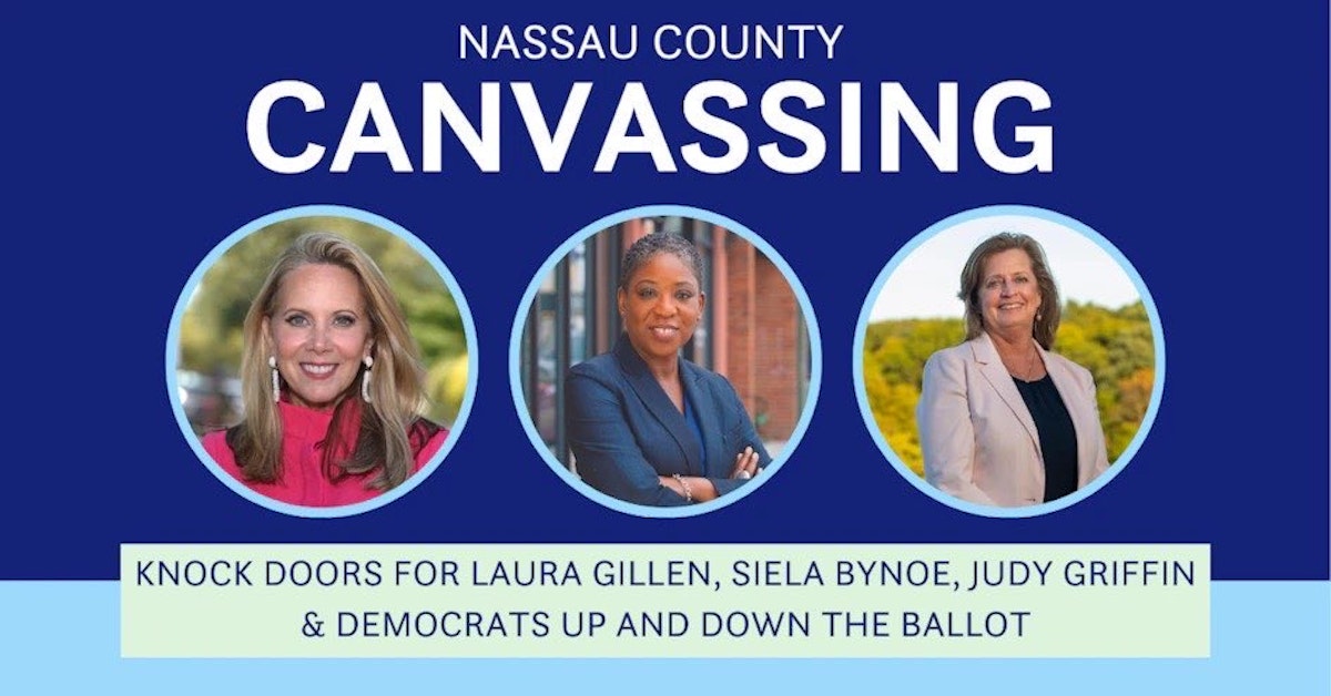 Nassau County: 100 DAYS WEEKEND OF ACTION for Laura Gillen, Siela Bynoe ...