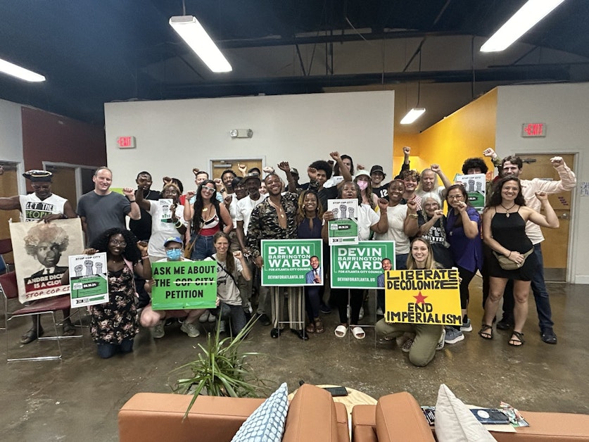 Phonebank for the Devin Barrington Ward for Atlanta City Council ...