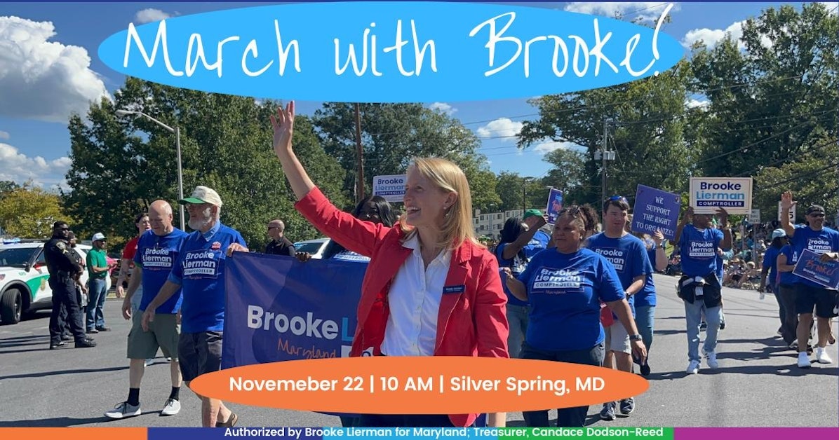 Walk with Brooke in the Montgomery County Thanksgiving Parade! · Mobilize