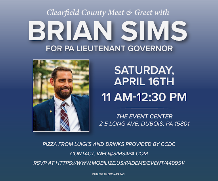 DuBois Lunch Meet and Greet · PA Democratic Party