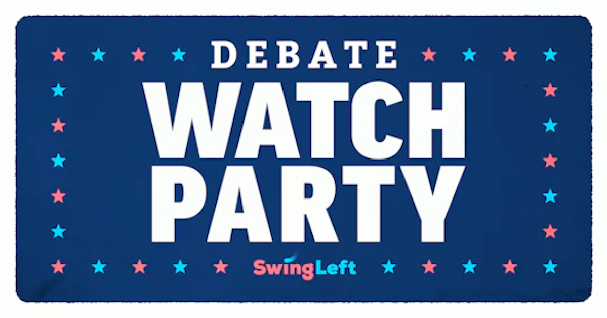Debate Watch Party! · Mobilize