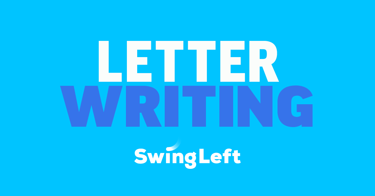 Swing Left Fox Valley Let’s Write Letters · Civic Sundays