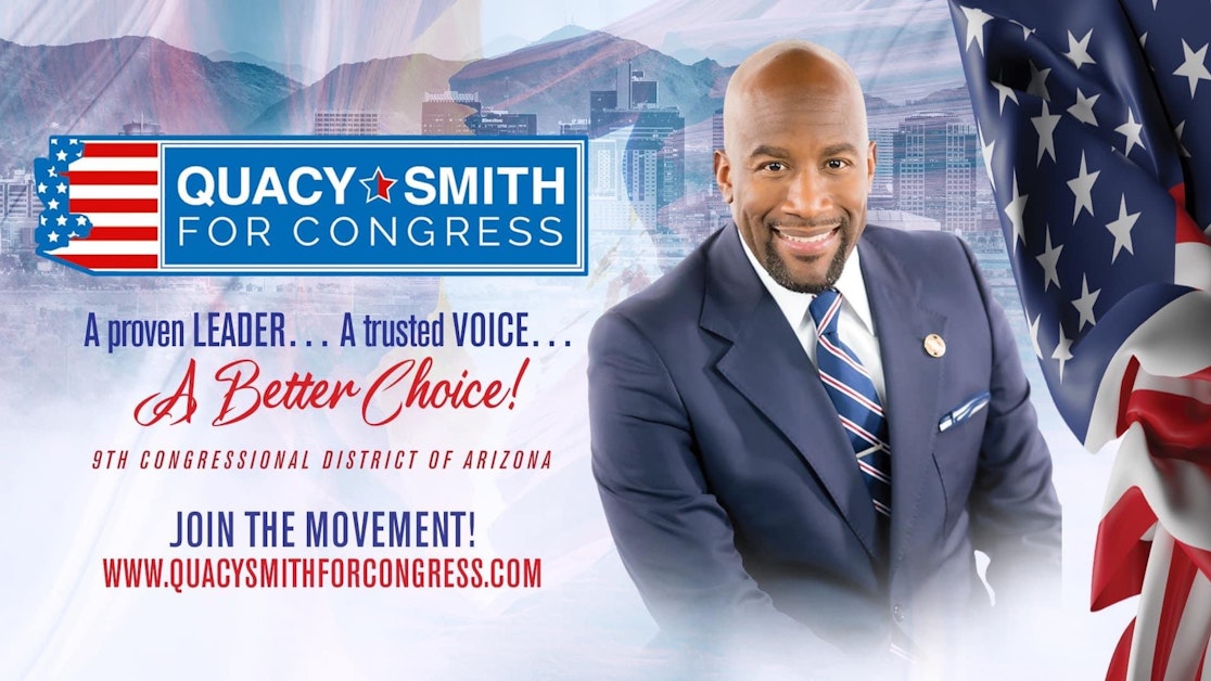 Meet Candidate Quacy Smith for US Congress · Mohave County Indivisible
