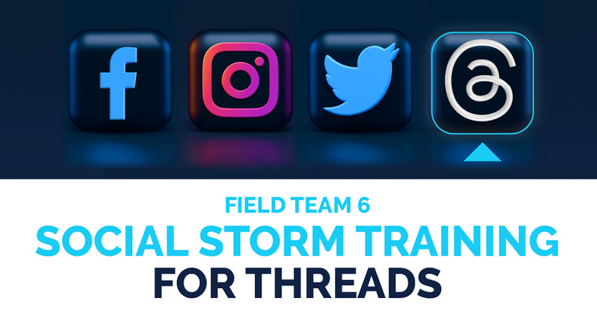 Basic Threads Skills for Social Storming with Field Team 6! · Field Team 6