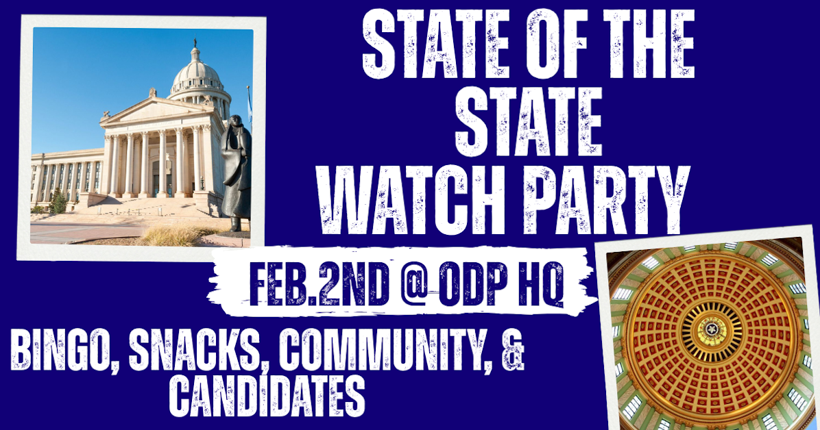 2026 State of The State Watch Party · Mobilize