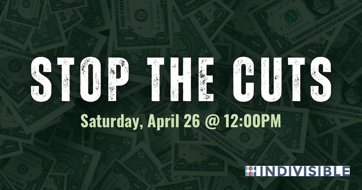 STOP THE CUTS Rally in Saratoga · Indivisible ADK/Saratoga