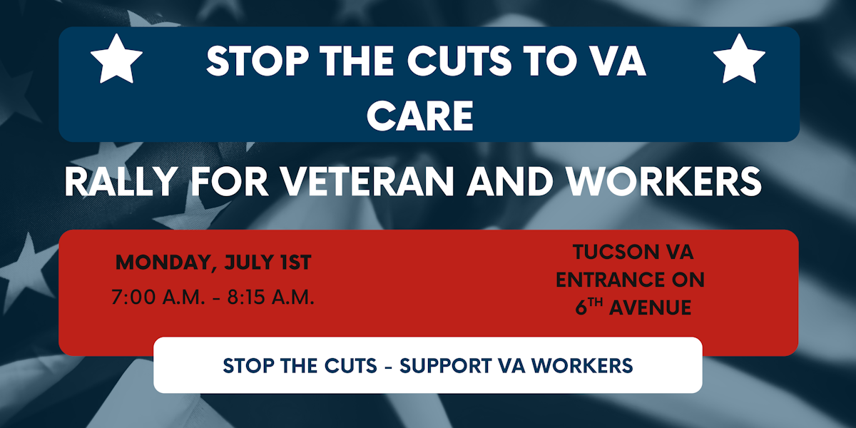 Stop the Cuts to VA Care – Rally for Veterans and Workers! · Mobilize