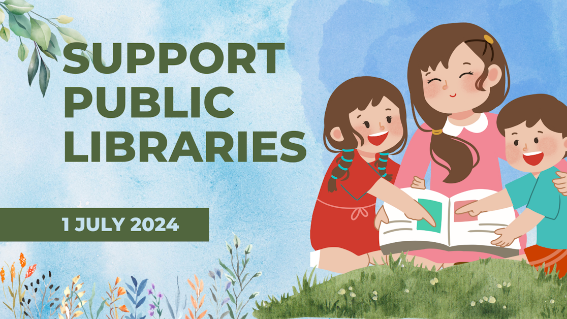Read-In to Support Our Public Libraries · Mobilize