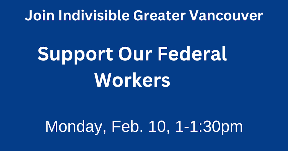 Support Our Federal Workers! · Mobilize
