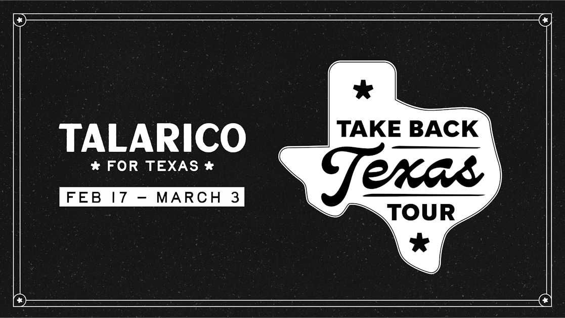 ⭐ Take Back Texas Tour: Rally in Midland · Talarico for Texas