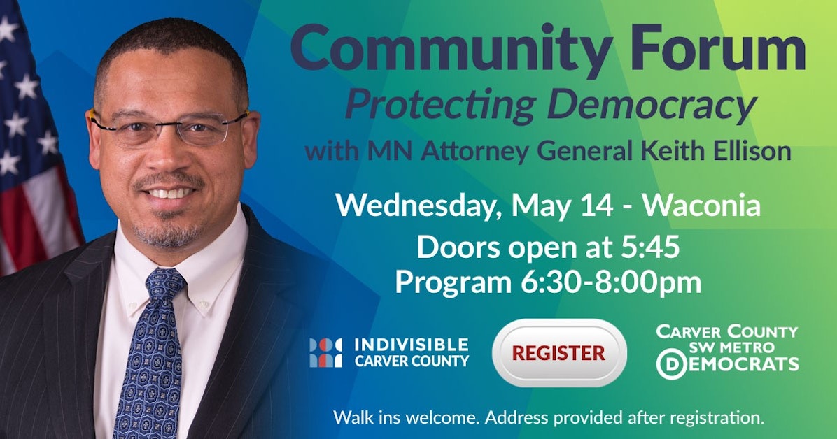 Community Forum with MN Attorney General Keith Ellison · Minnesota DFL
