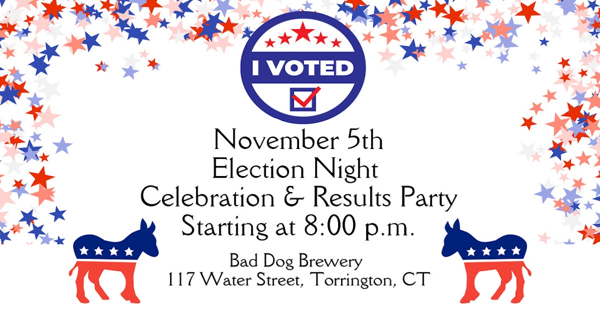 Election Night Celebration & Results Party · The Yes She Can campaign