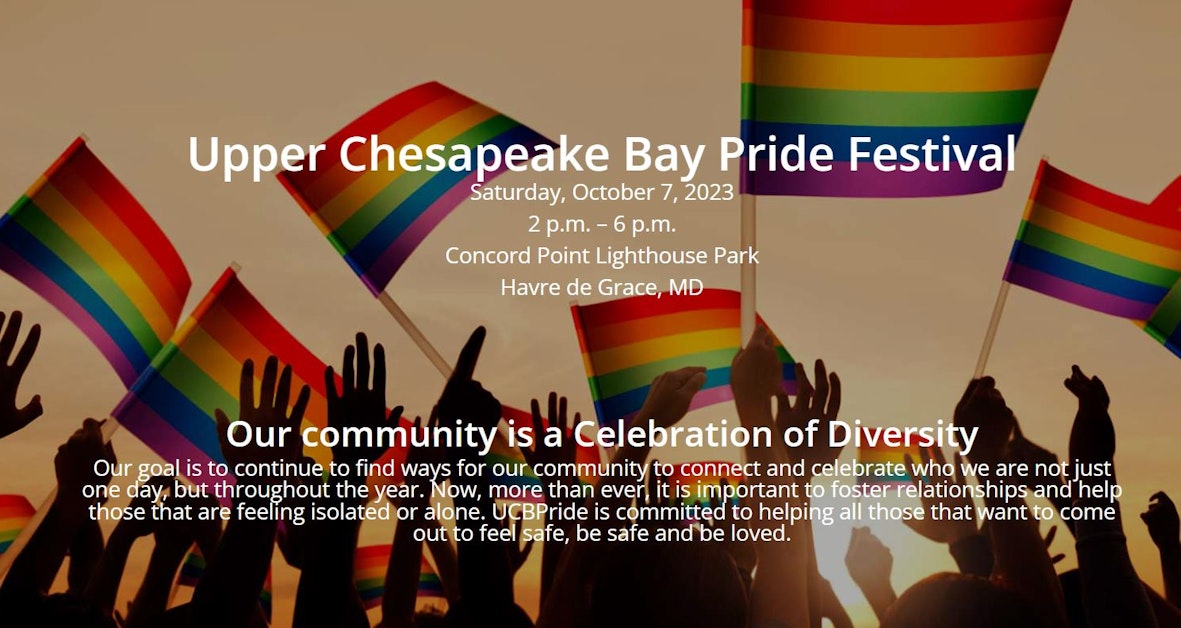 Volunteer with the MD Chapter at Upper Chesapeake Pride Festival ...