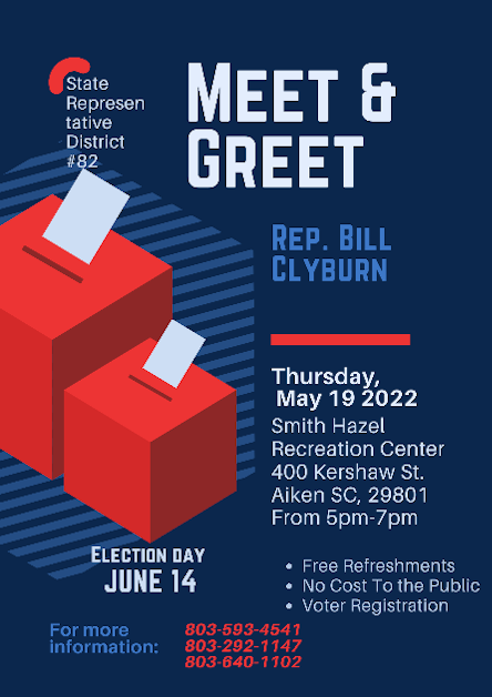 Meet & Greet with Rep. Bill Clyburn · South Carolina Democratic Party