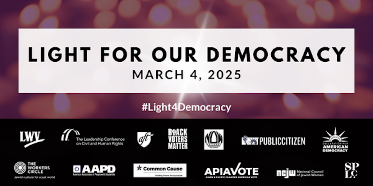 Light for Our Democracy · Light for Our Democracy