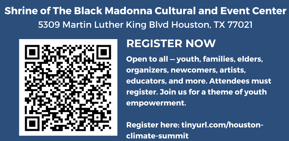 Houston Community Climate Summit · Mobilize