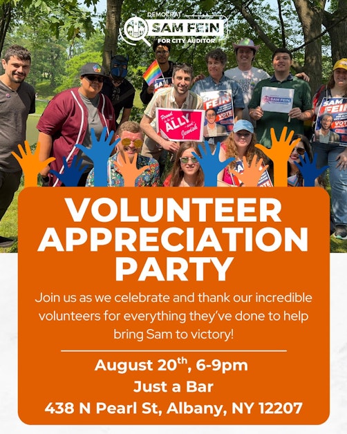 Volunteer Appreciation party · Mobilize
