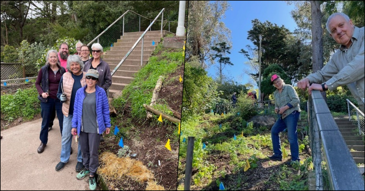 GREEN With Us at Upper Esmeralda Stairway Garden · Mobilize