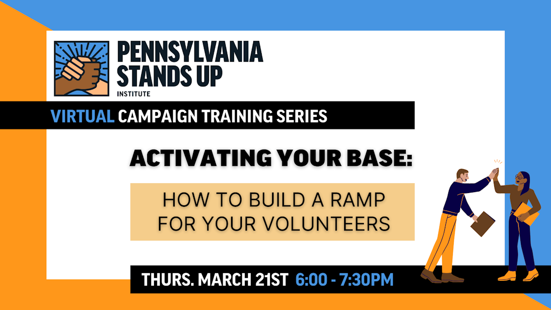 Campaign Training Series: Activate Your Base & Build a Volunteer Ramp ...