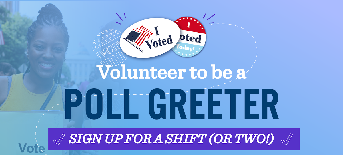 Loudoun Election Day Poll Greeters · Sister District New Jersey