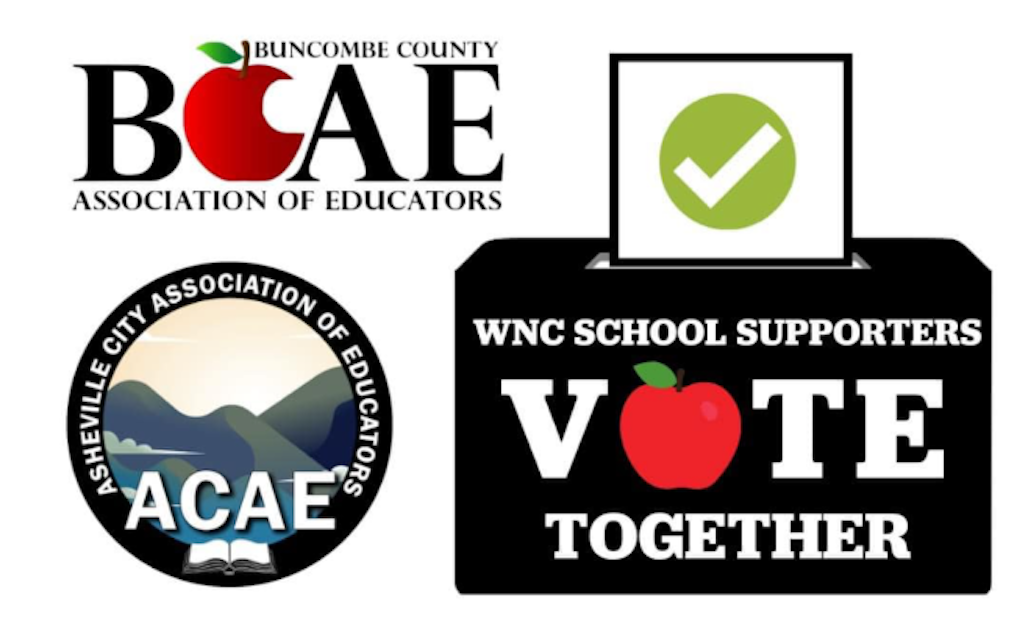Asheville/Buncombe NCAE Poll Greeting - Weaverville Community Center ...