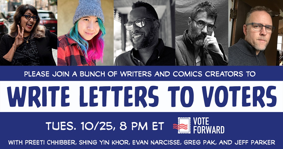 Write Letters to Voters with Vote Forward and a Bunch of Writers and ...