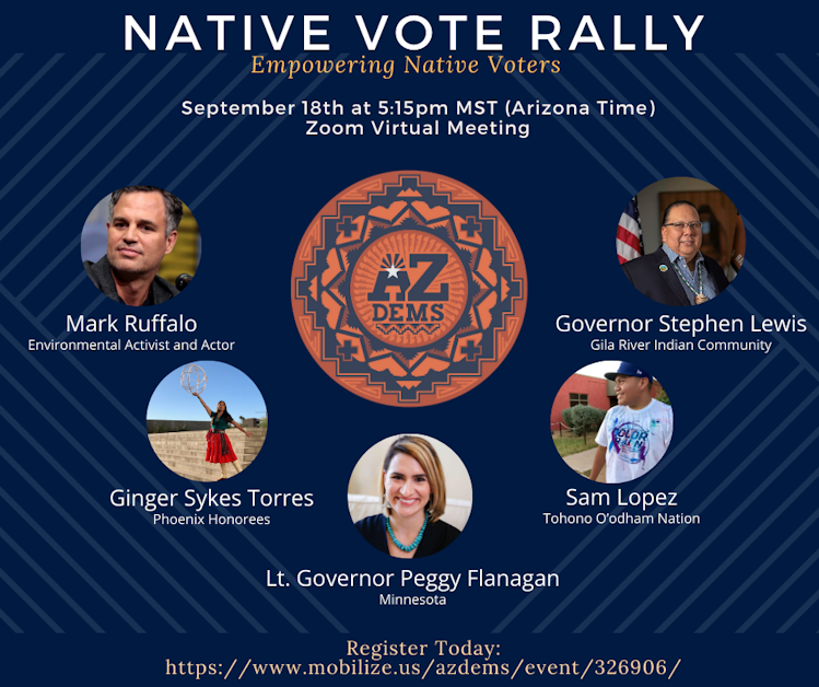 Native Vote Rally · Arizona Democratic Party