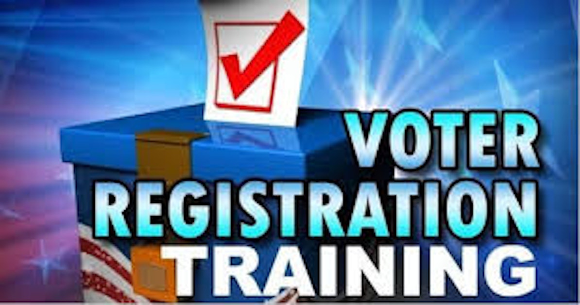 TRAINING on ZOOM- A MUST TO VOLUNTEER - Voter Registration, Vote By ...