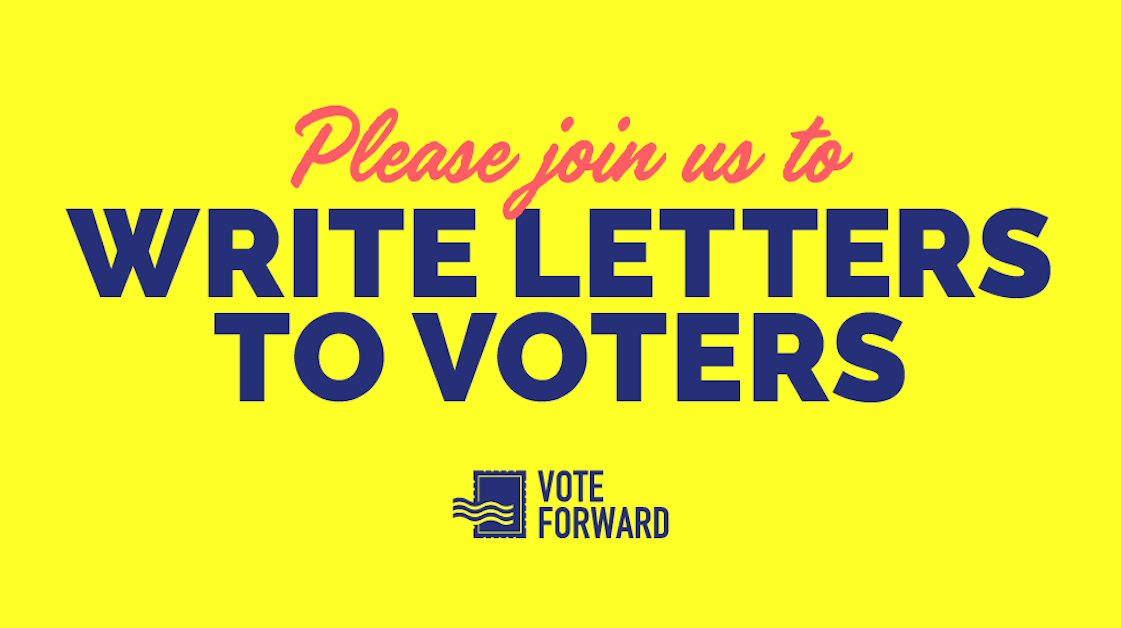 Write Letters to Voters with Vote Forward! · Mobilize