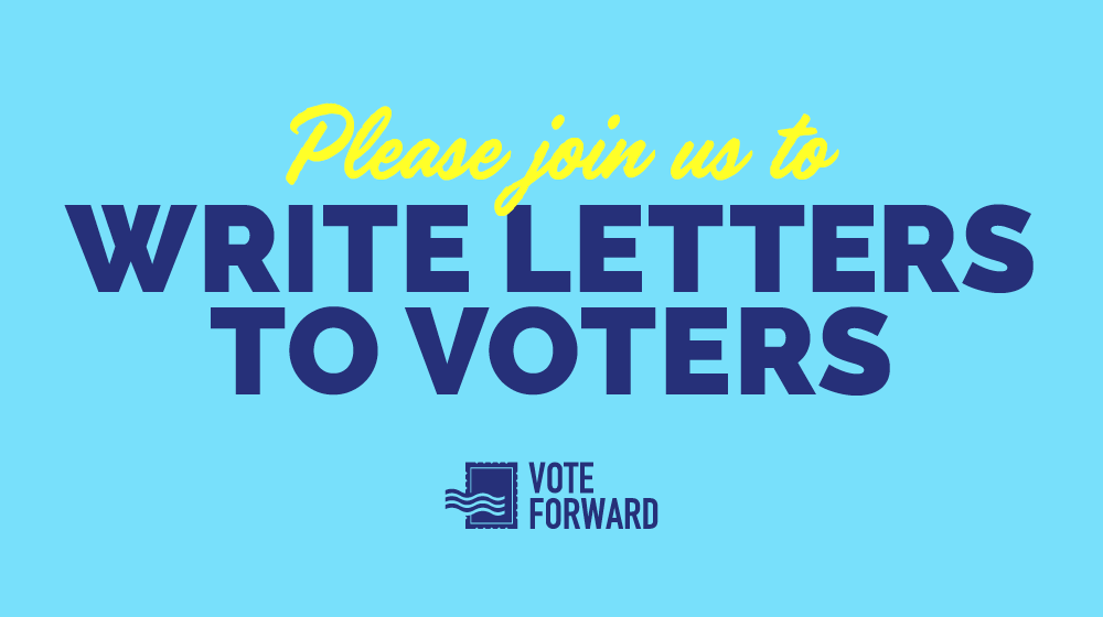 Write Letters to Voters with Vote Forward and People Power United ...