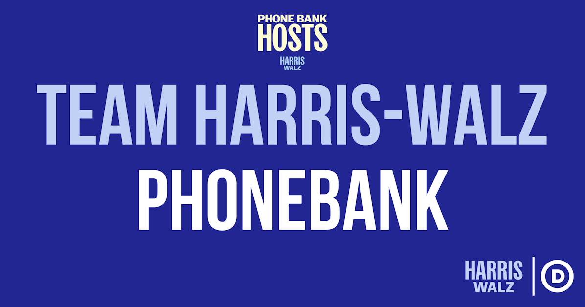 Team Harris-Walz Phonebank · Swing Left
