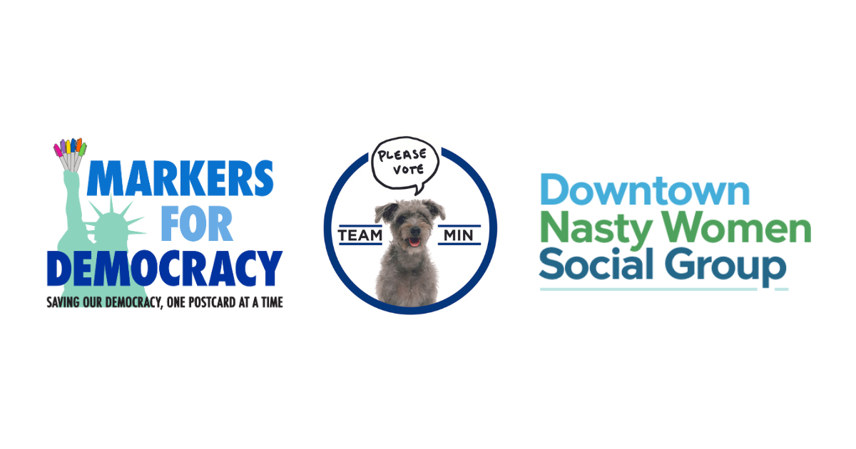 Postcards For Democracy Beginner Bootcamp · Markers For Democracy